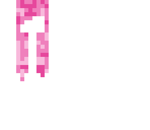 front of the skin pink hair template | Minecraft Skin