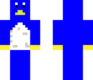 Blue Penguin | Minecraft Skin
