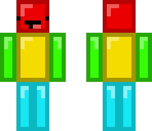 Derpy Block Man | Minecraft Skin