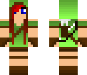 Archer girl | Minecraft Skin