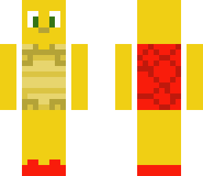 red koopa troopa | Minecraft Skin