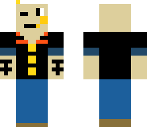popeye the sailor man | Minecraft Skin