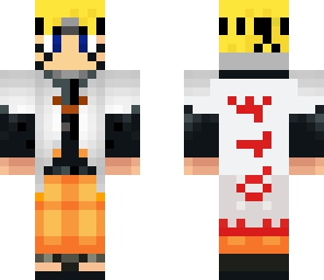 Uzumaki Naruto Hokage | Minecraft Skin