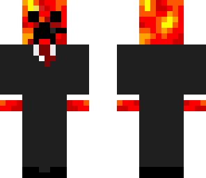 Lava Mob in a Bussiness Suit | Minecraft Skin