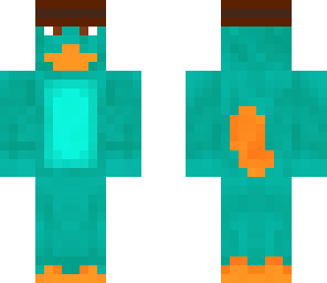 Perry the Platypus | Minecraft Skin