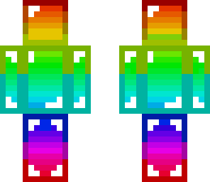Rainbow Glass | Minecraft Skin