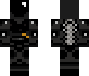 Pacific Rim Black Pilot Suit | Minecraft Skin