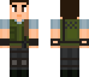 chris redfield resident evil | Minecraft Skin