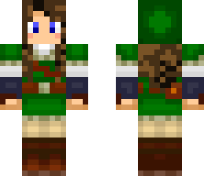 Female Link Minecraft Skin