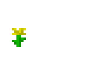 Minecraft yellow flower | Minecraft Skin