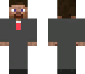 Steve in Suit | Minecraft Skin