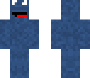 derp cookie monster | Minecraft Skin