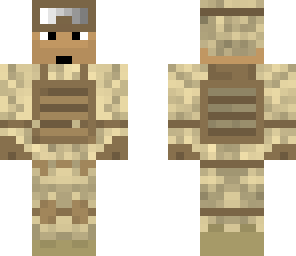Desert Soldier | Minecraft Skin