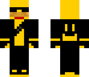 Yellow Agent Chicken | Minecraft Skin