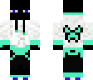Snowy Enderman | Minecraft Skin