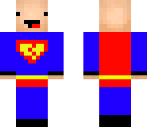 Derpy Superman | Minecraft Skin