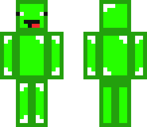 Saxy Green Man | Minecraft Skin