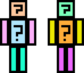 the question mark | Minecraft Skin