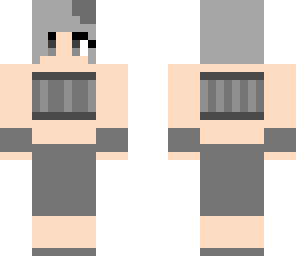 Minecraft Silverfish Girl Skin