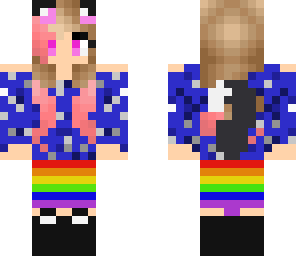 Nyan Cat Girl | Minecraft Skin