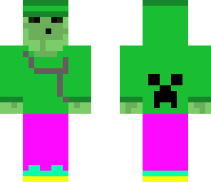 Creeper Jumper Slime | Minecraft Skin