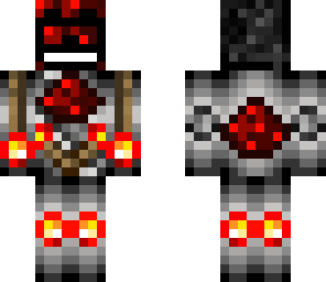 Redstone Torch Man | Minecraft Skin