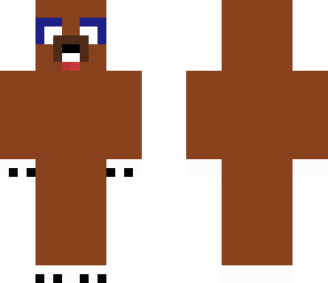 Cute brown dog | Minecraft Skin