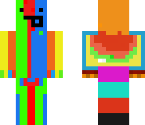 derpy rainbow | Minecraft Skin