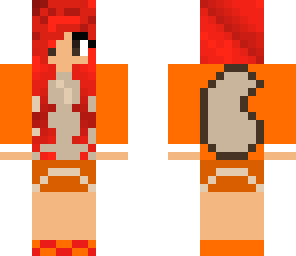 Flareon Girl | Minecraft Skin