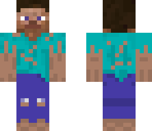 poor steve | Minecraft Skin