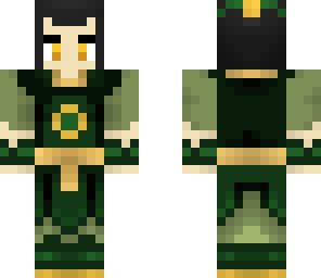 Earth Kingdom Azula | Minecraft Skin