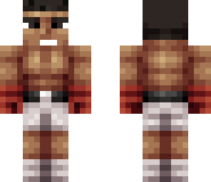 Boxer Steve | Minecraft Skins