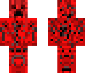 red creeper | Minecraft Skin