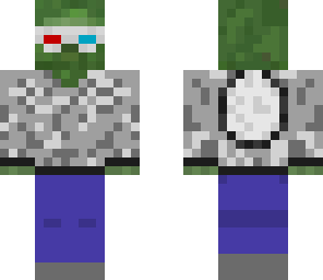 3D Zombie Hoodie | Minecraft Skin