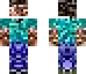 destroyed steve | Minecraft Skin