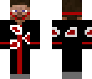 akatsuki robe steve | Minecraft Skin