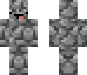 Cobblestone Steve Minecraft Skins