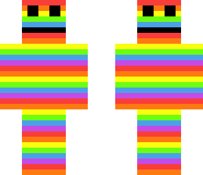 derpy rainbow | Minecraft Skin
