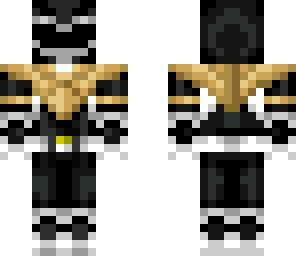Black Power Ranger | Minecraft Skin