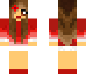 red girl | Minecraft Skin
