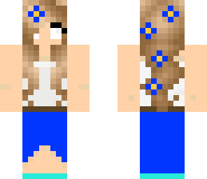 herobrines wife | Minecraft Skin
