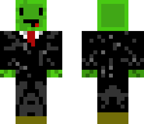 derpy slime in a tux | Minecraft Skin
