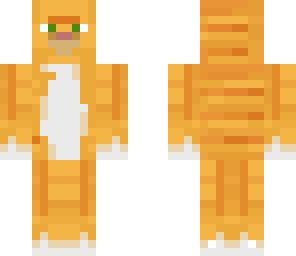 Ginger cat man | Minecraft Skin