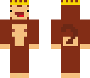 king monkey derp | Minecraft Skin