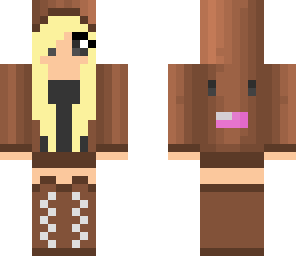 Diglett Girl | Minecraft Skin