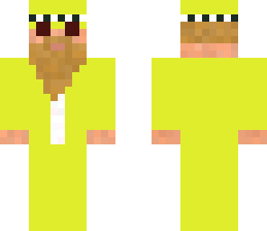 Billy Gibbons In Butter | Minecraft Skin