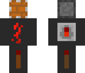 The Redstone Man | Minecraft Skin