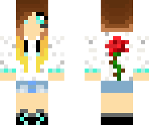 Gaming ROSE Girl | Minecraft Skin