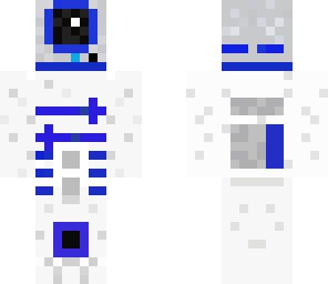 star wars droids r2 d2 | Minecraft Skins