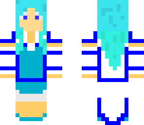 Alfheim Online Female Undine | Minecraft Skin